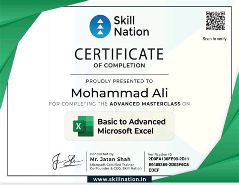 Mohammad Ali On Linkedin I Am Excited To Announce That Ive Obtained A