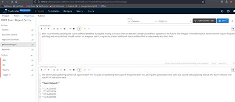 Sysreptor Another Awesome Reporting Tool Emvee