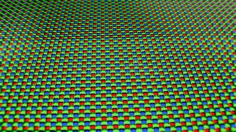 Digital Camera Matrix Super Close Up Rgb Red Green Blue Pixels