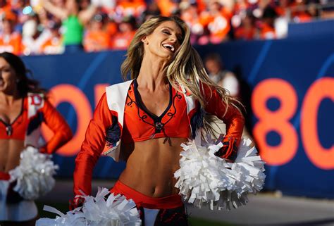 Denver Broncos Cheerleader Berkleigh Wright In Images