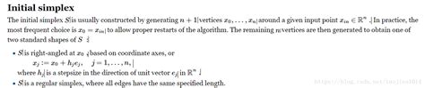 Neldermead Methodbest Known Algorithm Csdn博客