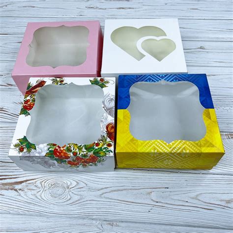 Коробки 150х150х60 мм Товари та послуги компанії БУШЕ