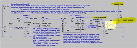Pullup Some Ltspice Questions Decoupling Capacitor Doesnt Effectively Block Dc Pull Up