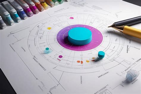 Scientific Diagram Illustration Mockup Premium Ai Generated Image
