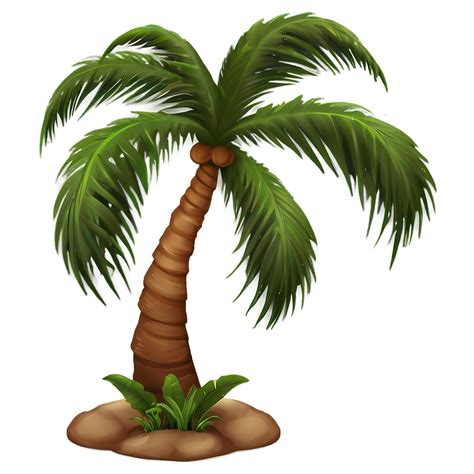 Palm Tree Emoji D Png Image