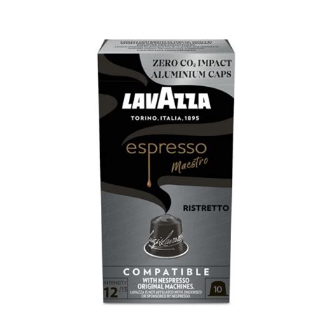 Ristretto Kaffekapslar Från Lavazza Kaffe Grossist Distributör