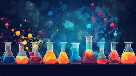 Premium Photo Chemical Science Banner