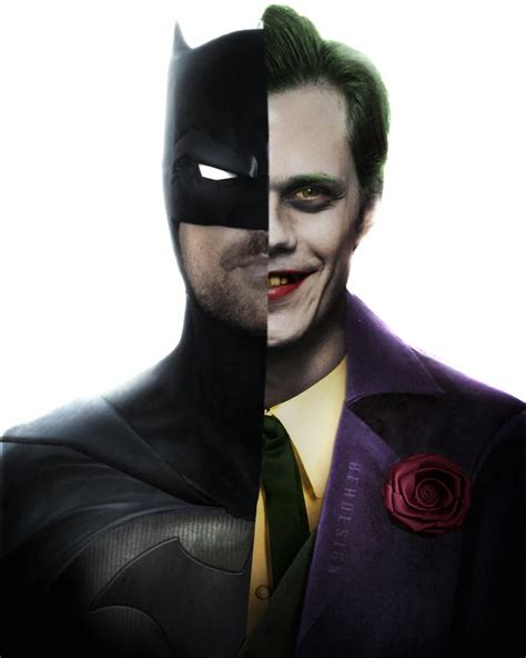 Brandon Sklenar And Bill Skarsgard As The Batman And The Joker Art Made By Me Batman Joker