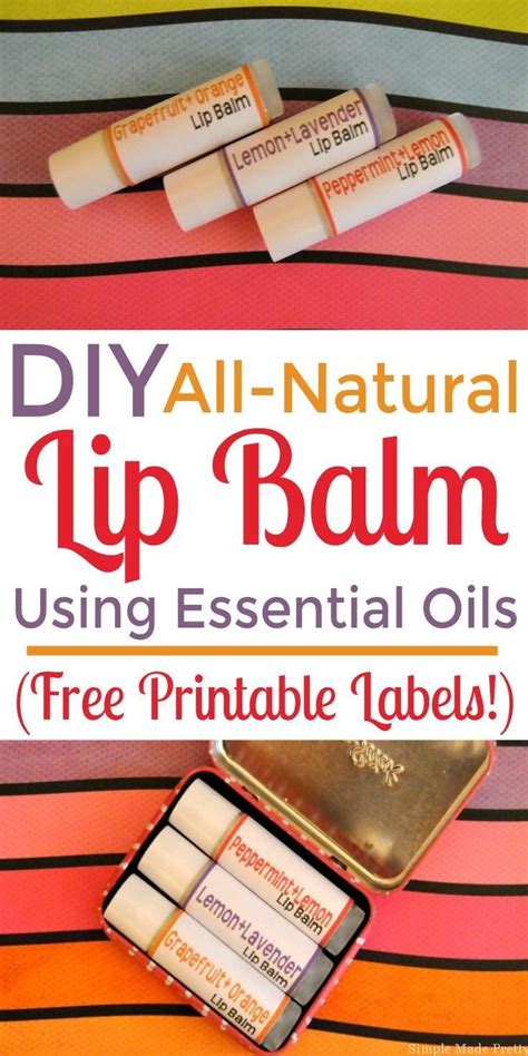 How To Make Lip Balm At Home With Natural Ingredients Artofit