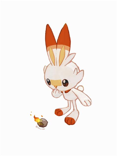 Scorbunny Pokemon Drawn By Mokuzou Moku Ssbu Danbooru