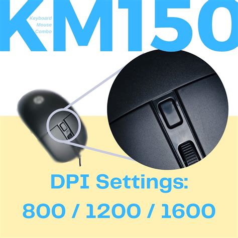 Hp Km150 Full Size Wired Keyboard And Mouse Combo 3yrs Wty