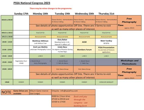 Pssa Congress 2023 Photographic Society Of South Africa