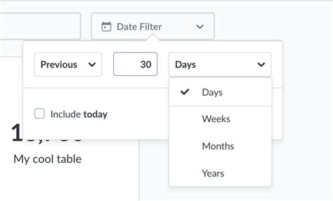 add hours and minutes to dashboard time filter · issue 6660 · metabase