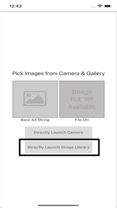 how to pick images from camera and gallery in react native app