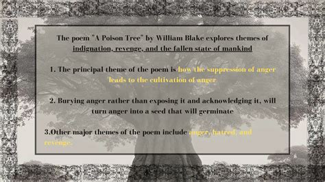 A Poison Tree By William Blake Poetry Analysis Pdf