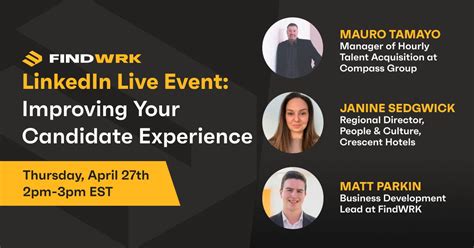 Matt Parkin Capm® On Linkedin Candidateexperience Hr