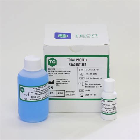 Kit De Réactifs En Solution T528 480 Teco Diagnostics D