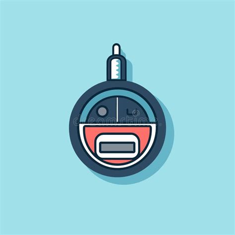 Vector Of A Clock With A Face Inside Stock Vector Illustration Of