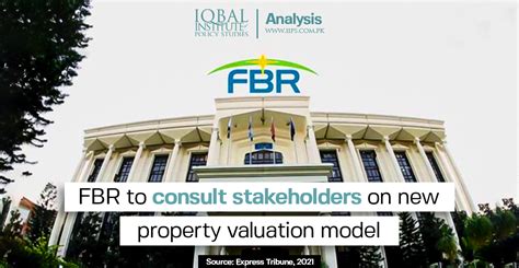 Fbr To Consult Stakeholders On New Property Valuation Models Iips