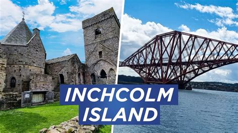 Exploring The Beautiful INCHCOLM ISLAND Near EDINBURGH Scotland