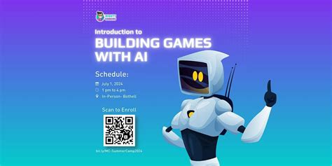 Introduction To Building Games W Ai Free Summer Camp Information