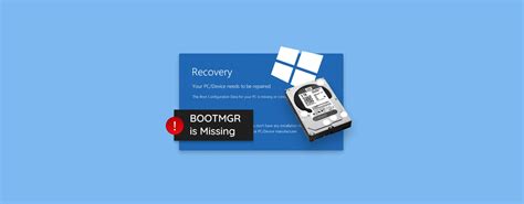 Wat Te Doen Wanneer U De Foutmelding Bootmgr Ontbreekt Krijgt Op Windows