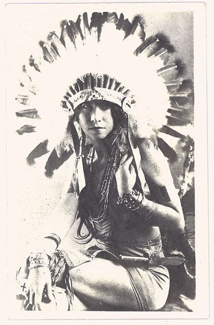 Princess White Deer Kahnawake Native American Tribes Indigenous