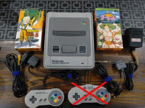 Nintendo Super Famicom Japan Import 110v With 2 Games Video Gaming