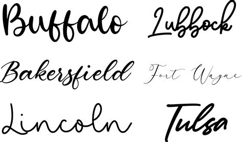 Cursive Font Svg Font Svg Digital Font Svg Font Bundle For Etsy