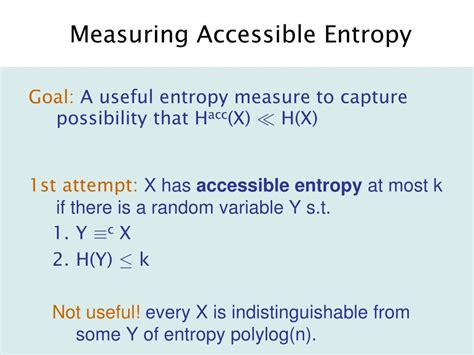 Ppt Inaccessible Entropy Powerpoint Presentation Free Download Id
