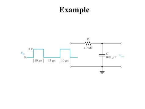 Rc And Rl Differentiator And Integrator Circuit