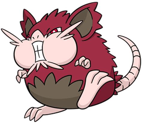 Shiny Alolan Raticate Dream World Global Link By Rattafratz On Deviantart