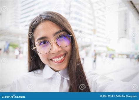 Cute Nerdy Girl Taking Selfie Stock Photos Free Royalty Free Stock Photos From Dreamstime