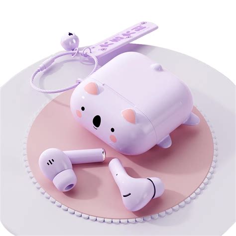 True Wireless Cute Earbuds Bluetooth Kawaii Headphones For Girls Small