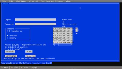 Text Editor Demo Doesnt Assume As The Current Applicationtop · Issue 705 · Gui Csterminal