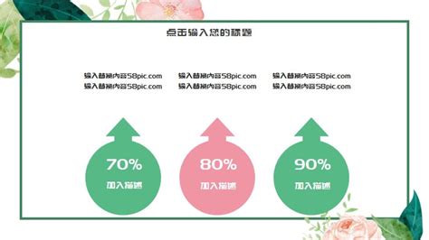 清新淡雅唯美花卉ppt模板免費下載，清新 淡雅 唯美ppt簡報模板素材下載 Pngtree