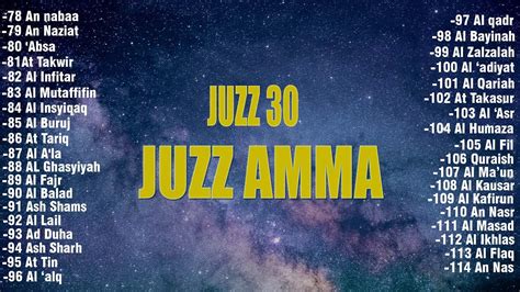 Murotal Al Quran Juz 30 Juz Amma Merdu New Beautiful Quran