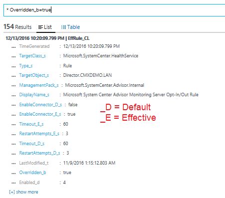 OMS Custom Solution SCOM Effective Configuration STEFANROTH NET