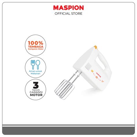 Jual Maspion Electric Hand Mixer Pencampur Elektrik MT 1150 Shopee