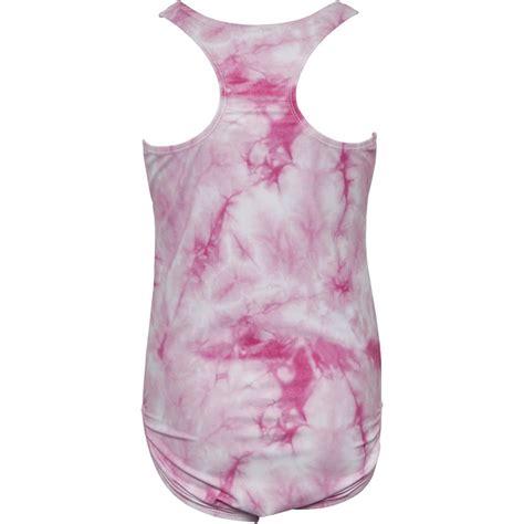 Buy Bench Girls Emerald Tie Dye Swimsuit Pink Tie Dye