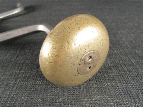 Scotch Pattern Brace With Brass Pad Sold