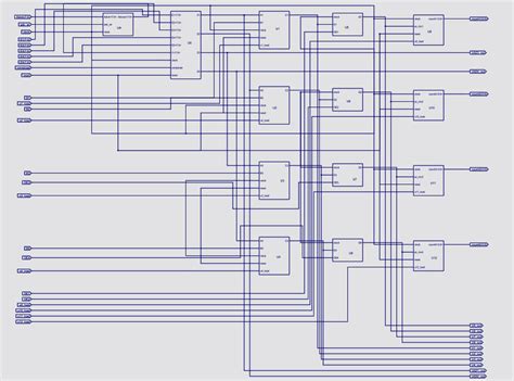 schematic of component of datapath of fpgas based digital mca unit