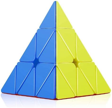 tumtafa best rubik s stickerless pyramid cube 3x3 speed triangle