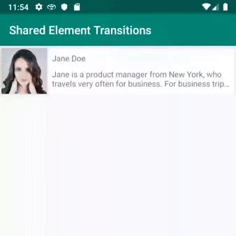 Shared Element Transitions In Android A Guide With Examples