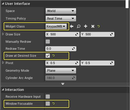Creating Virtual Keyboard Interactions Unreal Engine