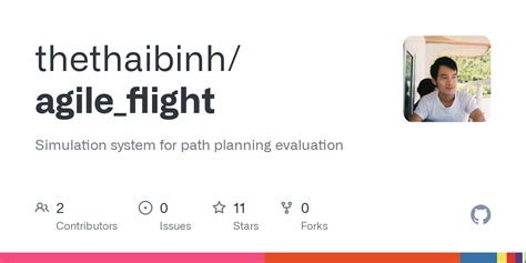 GitHub Thethaibinh Agile Flight Simulation System For Path Planning Evaluation
