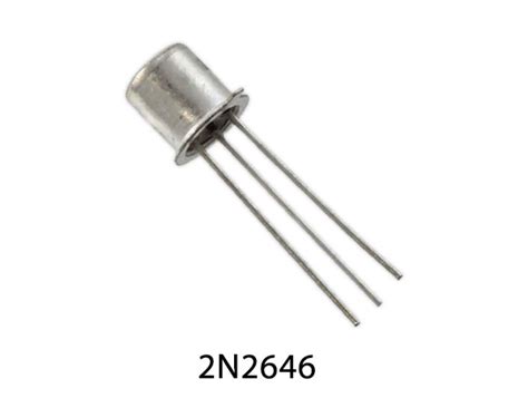 Simple LED Flasher Using 2N2646 UJT Transistor