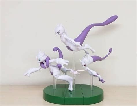 Pokemon Mew Mewtwo Mega Evolution 3d Model 3d Printable Cgtrader