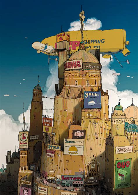 Alariko Original Commentary English Commentary Highres Ad Aircraft Architecture Blue Sky