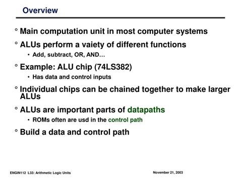 Ppt Engin 112 Intro To Electrical And Computer Engineering Lecture 33